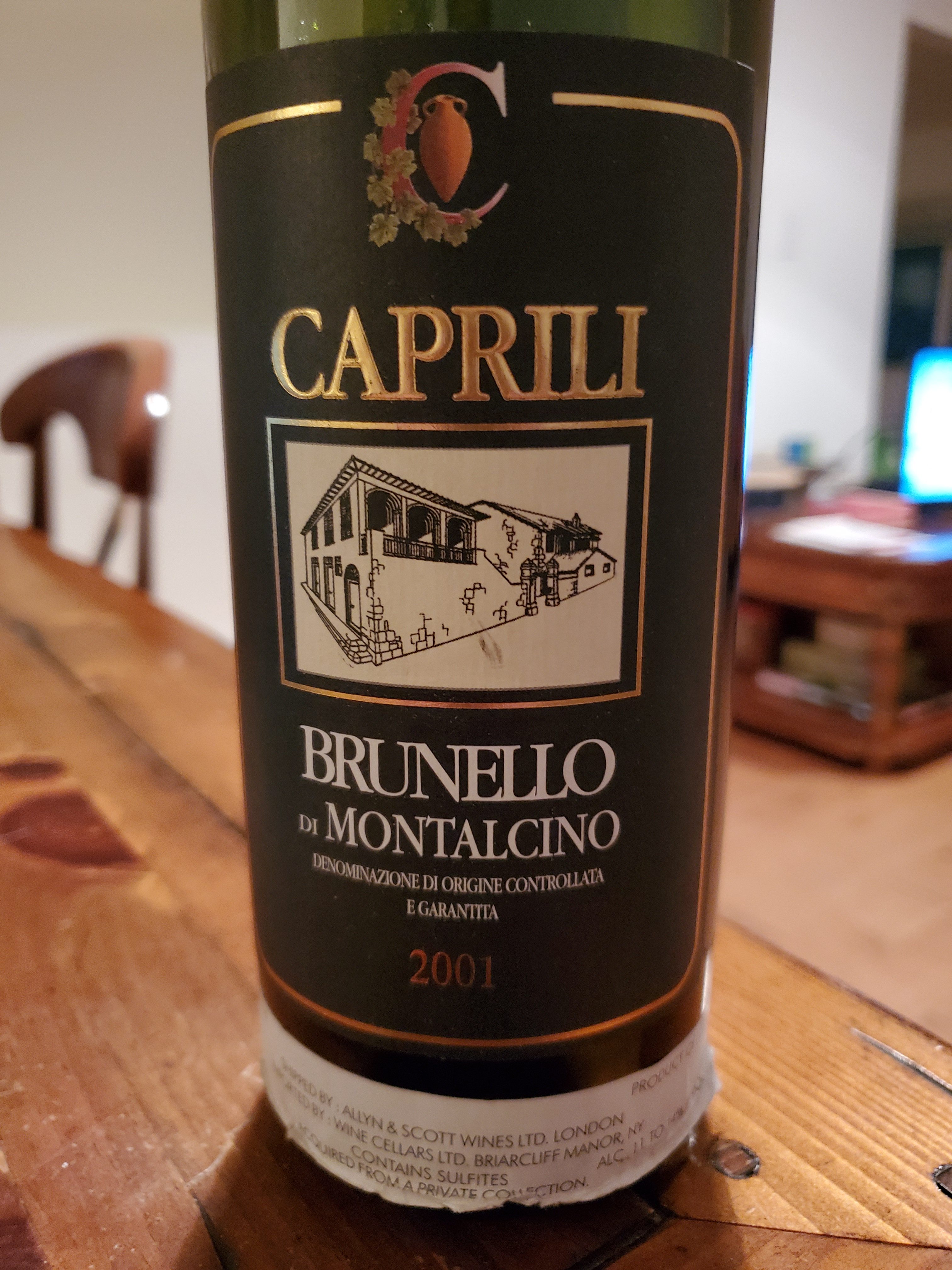 Caprili, Brunello di Montalcino 2001 | WINENOODLE