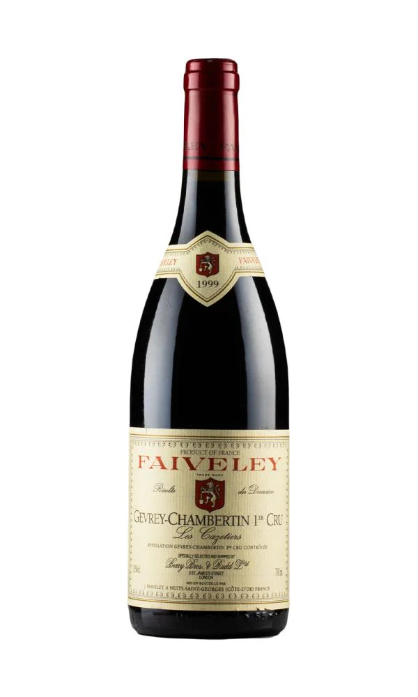Domaine Joseph Faiveley, Gevrey-Chambertin Les Cazetiers 1er Cru 1999 ...